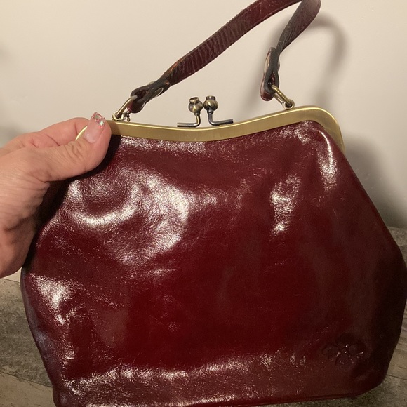 Patricia Nash | Bags | Vintage Style Purse Leather Burgundy | Poshmark